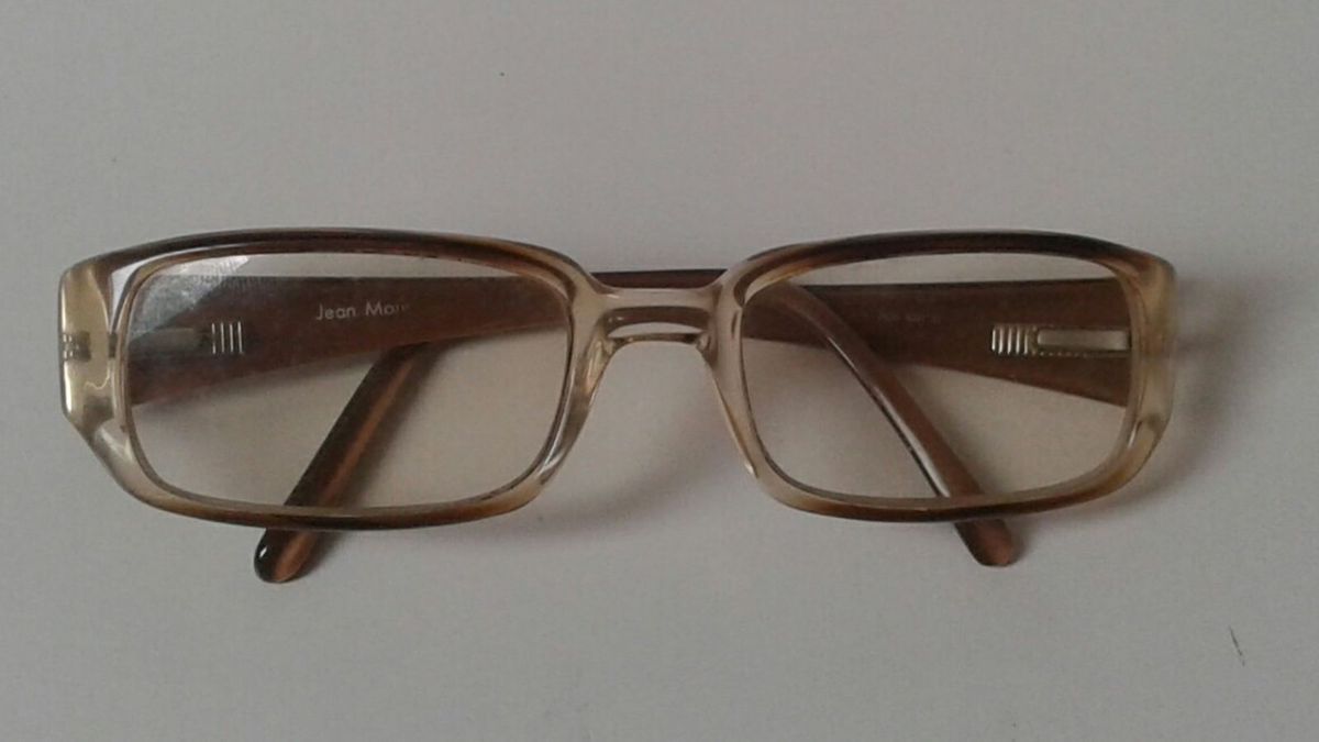 Armação Jean Monier Acetato para Óculos de Grau Degradé Marrom | Óculos ...
