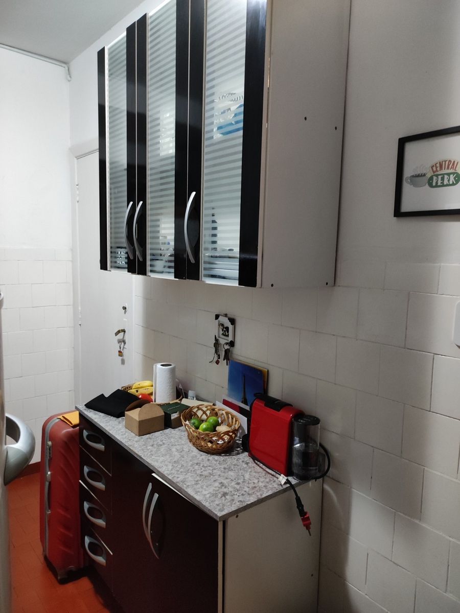 Armário de Cozinha Preto Básico | Móvel Marabraz Usado 85136588 | enjoei