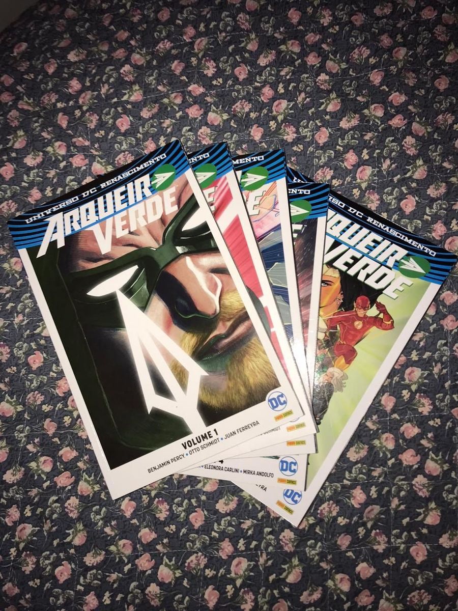 Arqueiro Verde (volumes 1 - 5) | Livro Dc Comics Nunca Usado 38943925 ...