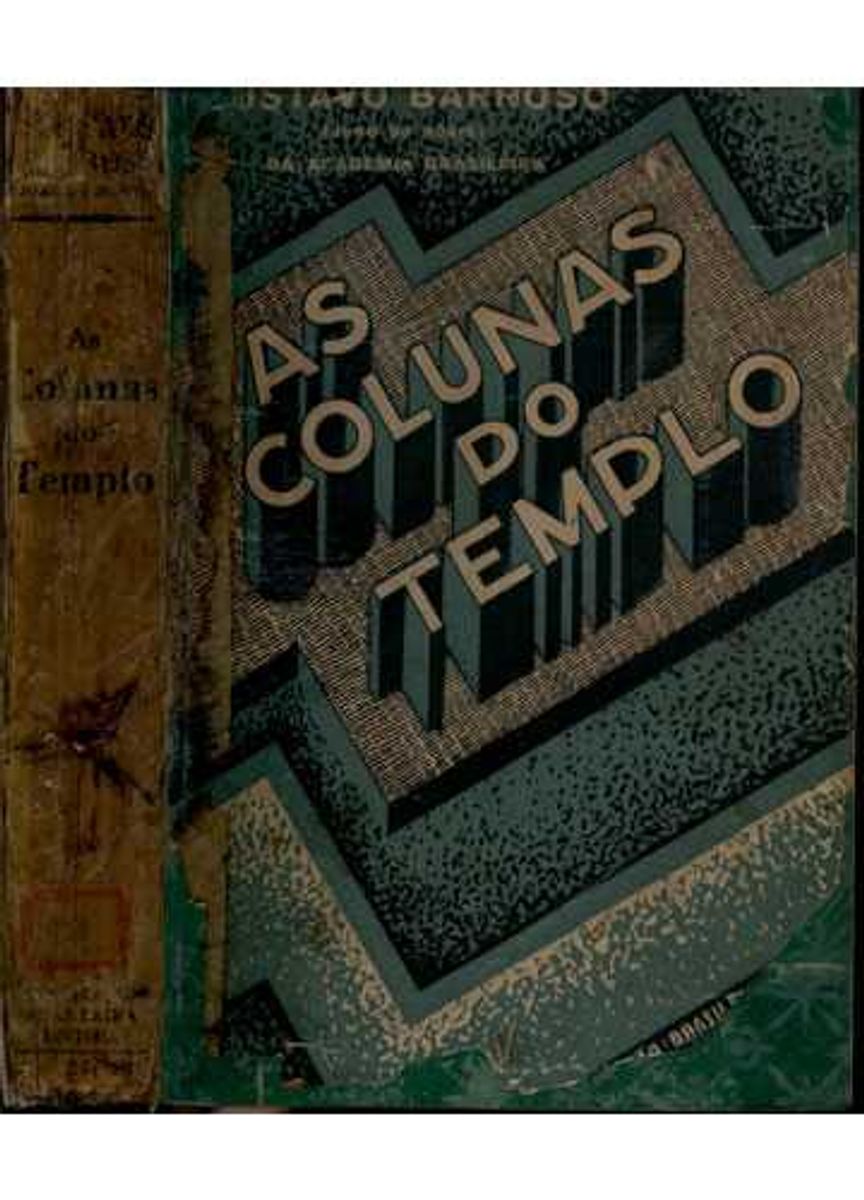 As Colunas do Templo - 1° Edição | Livro Livro Usado 131649374 | enjoei