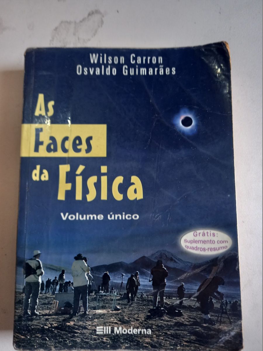 As Fases da Fisica Vol. Unico Wilson Carron | Livro Usado 83514112 | enjoei