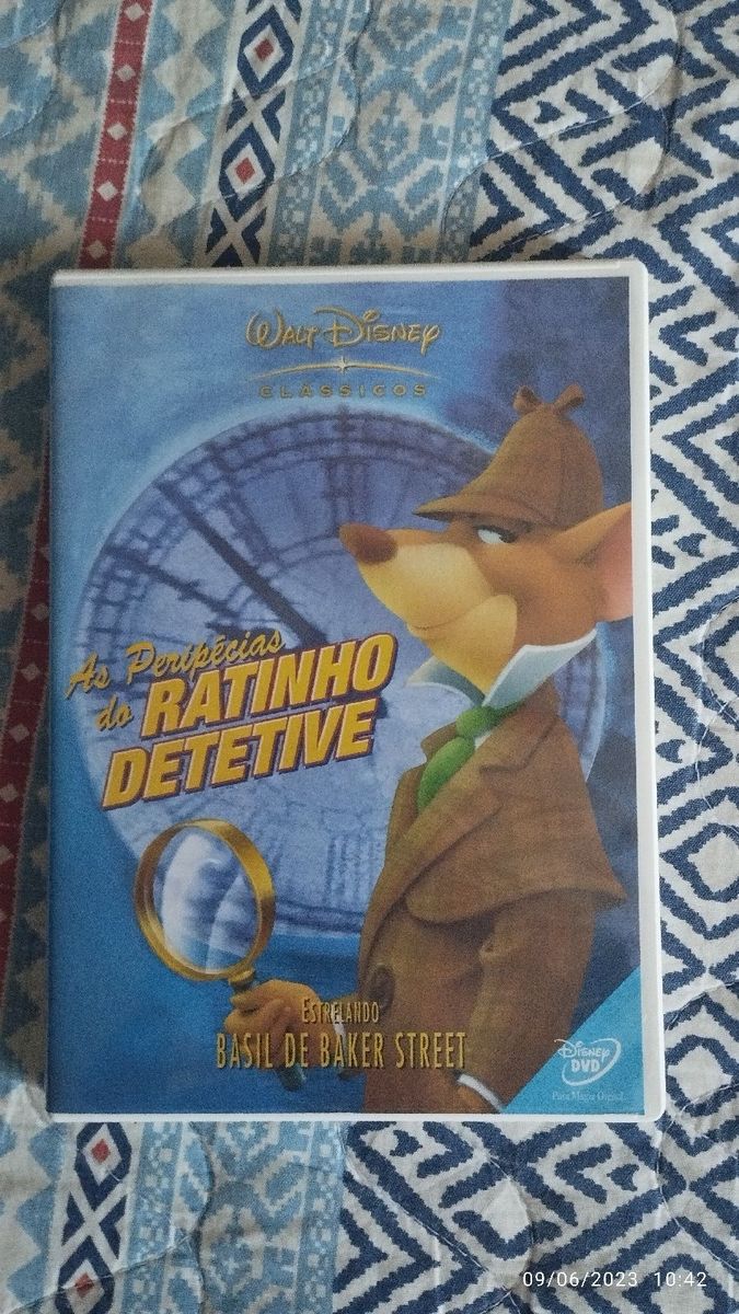 As Peripécias do Ratinho Detetive - Dvd - Disney | Filme e Série Disney ...