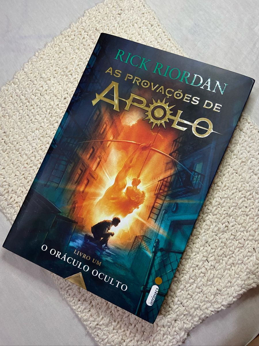 As Provações De Apolo O Oráculo Oculto Livro Intrinseca Nunca Usado