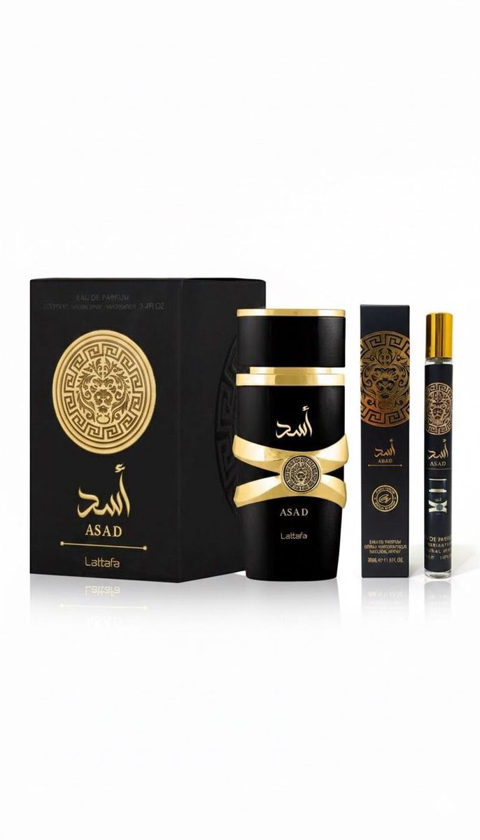 Asad Black 35ml Eau Parfum Bottle Cigar Style | Perfume Masculino ...