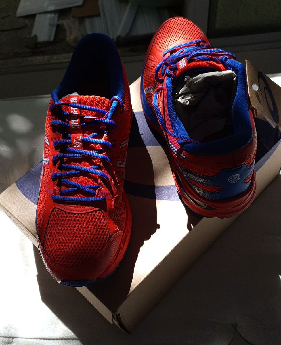 Asics Nagoya Marvel Spider Man | Tênis Masculino Asics Nunca Usado ...