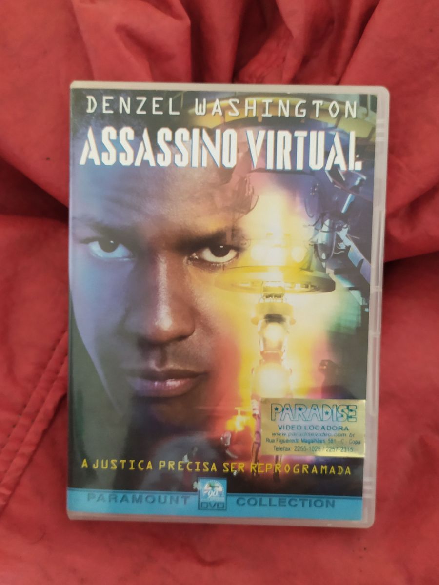 Assassino Virtual Denzel Washington | Filme e Série Dvd Usado 75370133 ...