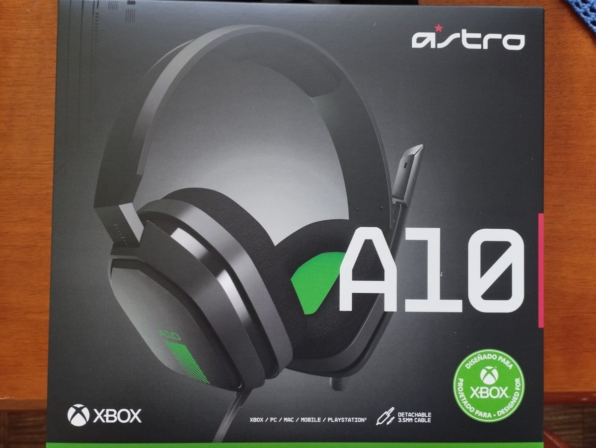 Astro A10 Headset Gamer - Fone de Ouvido para Jogos Astro A10 ...