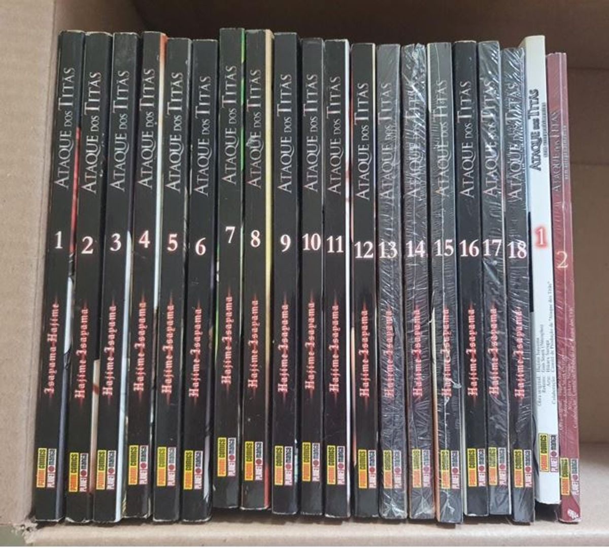 Ataque Dos Titãs Mangá - Attack On Titan Manga Volumes 1 Ao 18 + sem ... Ataque Dos Titãs Mangá - Attack On Titan Manga Volumes 1 Ao 18 + sem ...