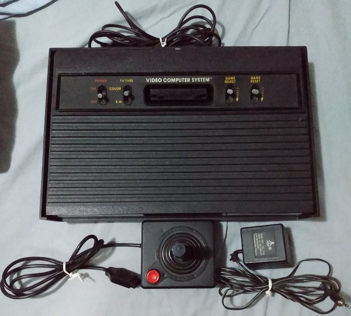 Atari 2600 Polyvox + Controle + Fonte | Console de Videogame Polyvox ...