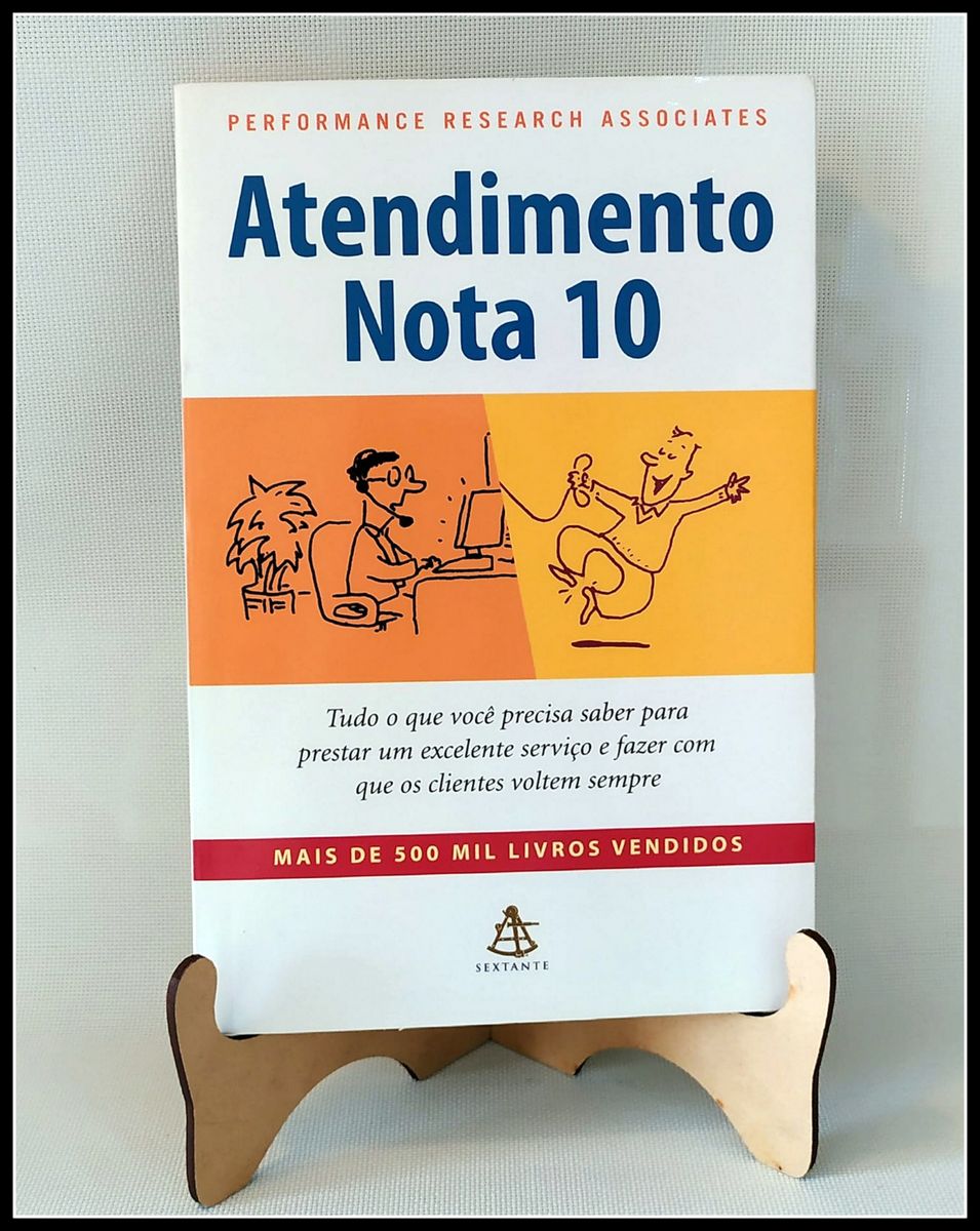Atendimento Nota 10 | Livro Usado 84868691 | enjoei