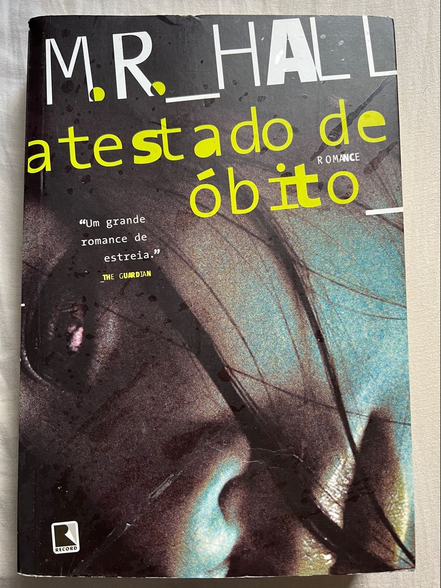 Atestado de Óbito - M.r Hall | Livro Editora Record Usado 81810769 | enjoei