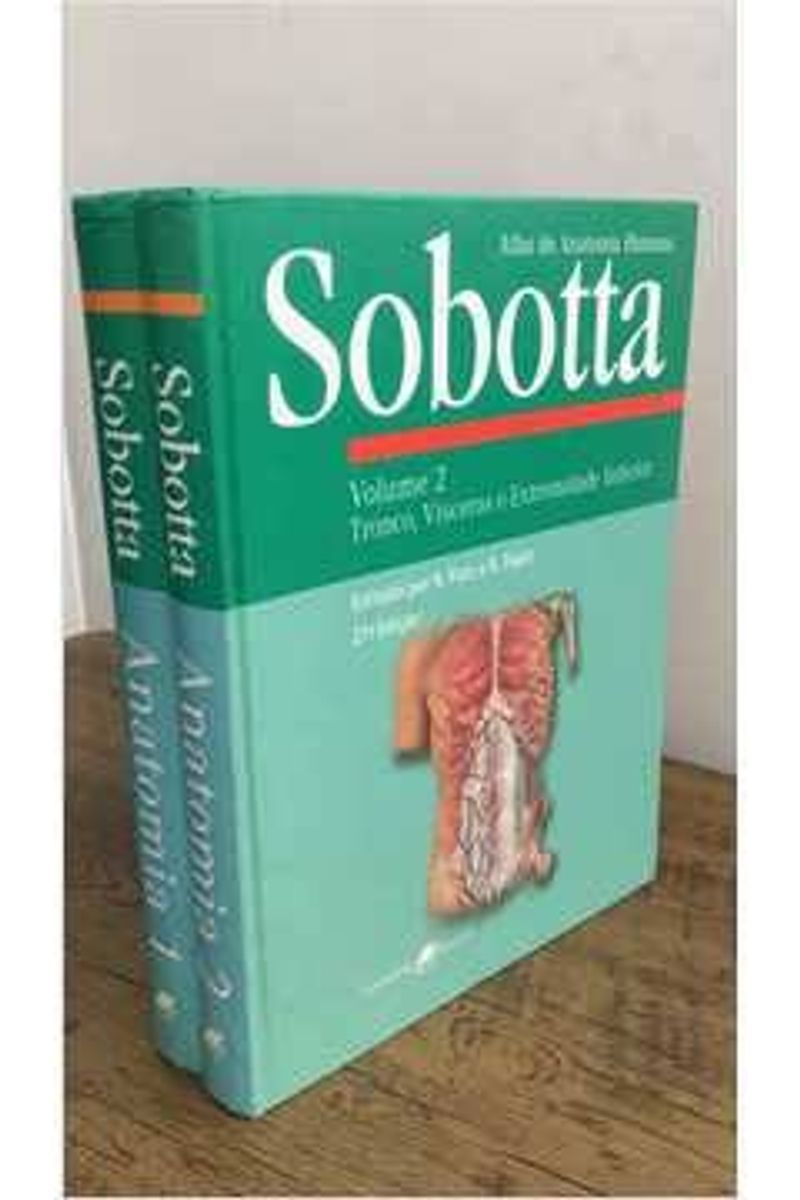 Atlas Anatomia Sobotta Vol 2 | Livro Sobotta Usado 86787855 | enjoei