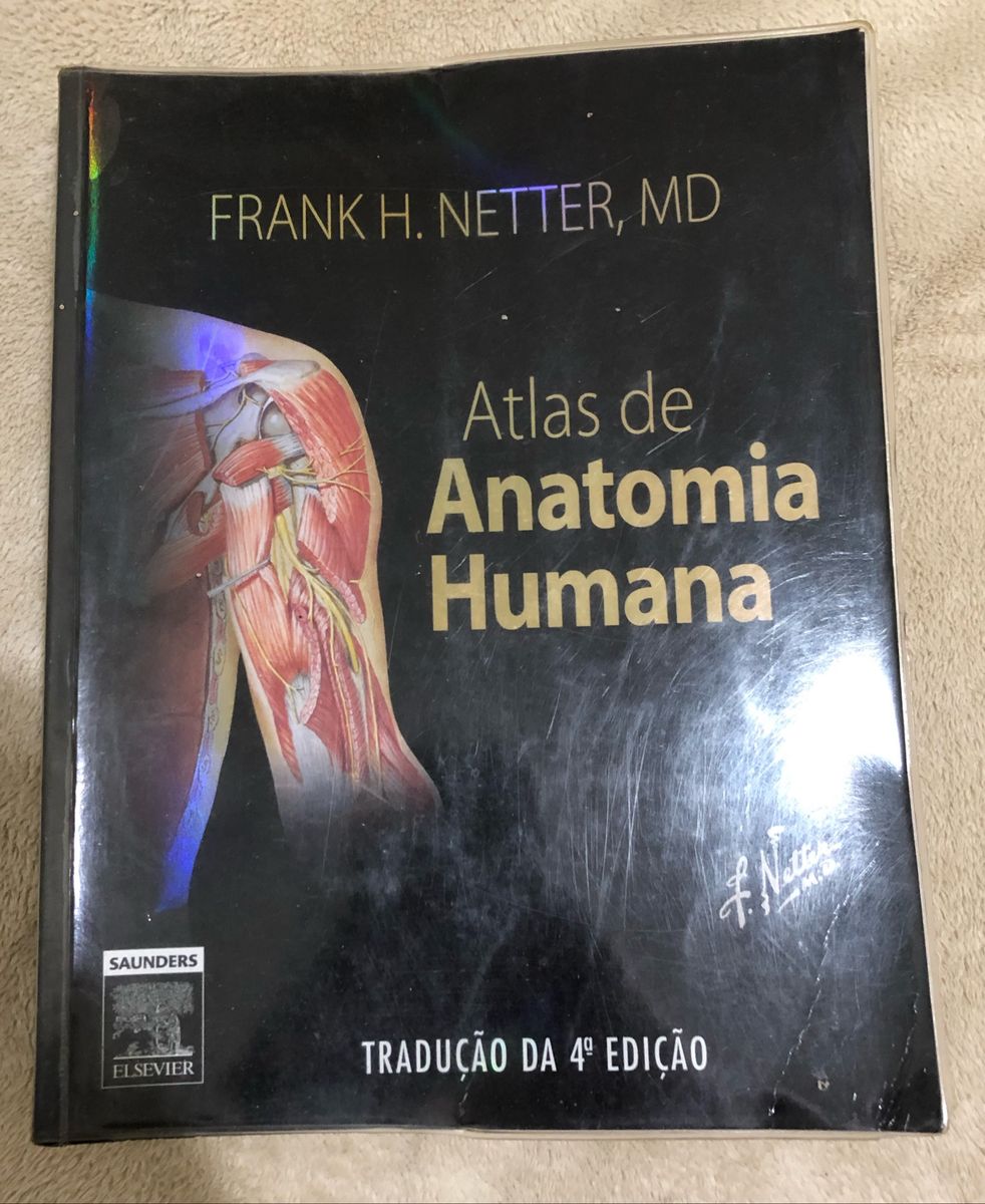 Atlas de Anatomia Frank Netter | Livro Elsevier Usado 75553911 | enjoei