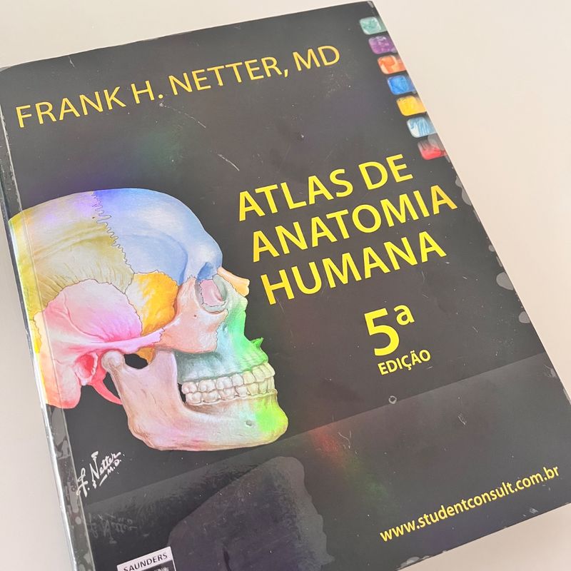 Atlas De Anatoma Humana Frank H Netter Livros De Anatomia Livro