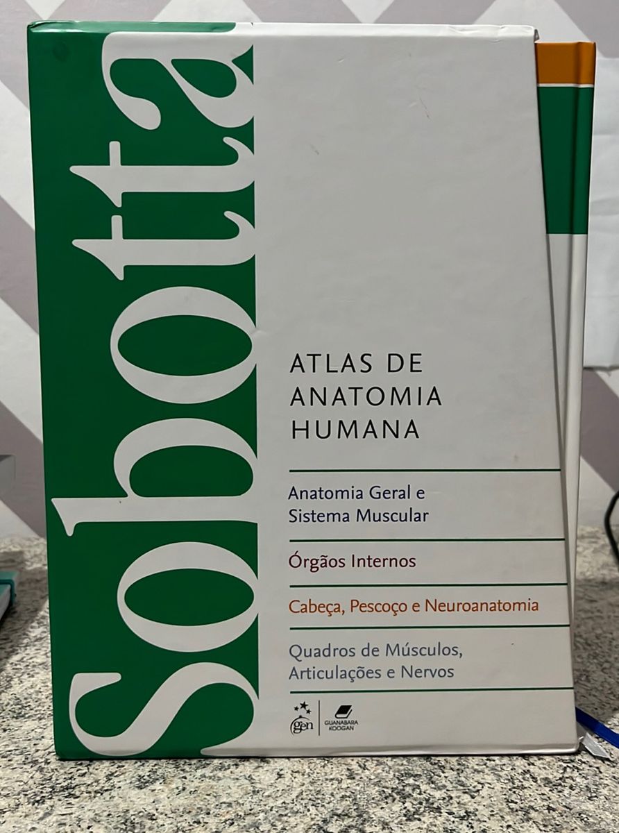 Atlas de Anatomia Humana Sobotta 24ed. | Livro Sobotta Usado 84583854 ...