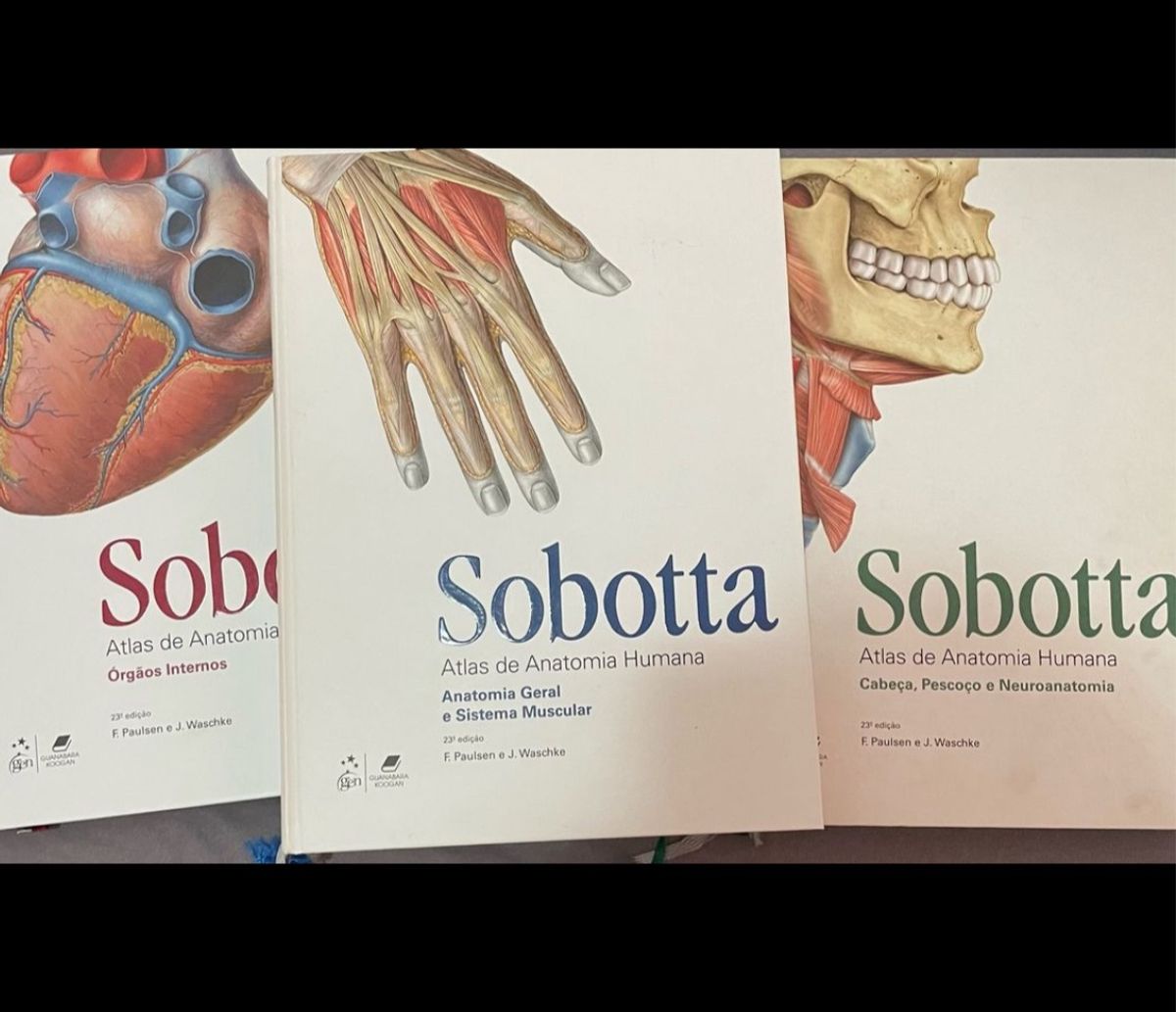 Atlas de Anatomia Humana Sobotta | Item Info & Eletro Sobotta Usado ...