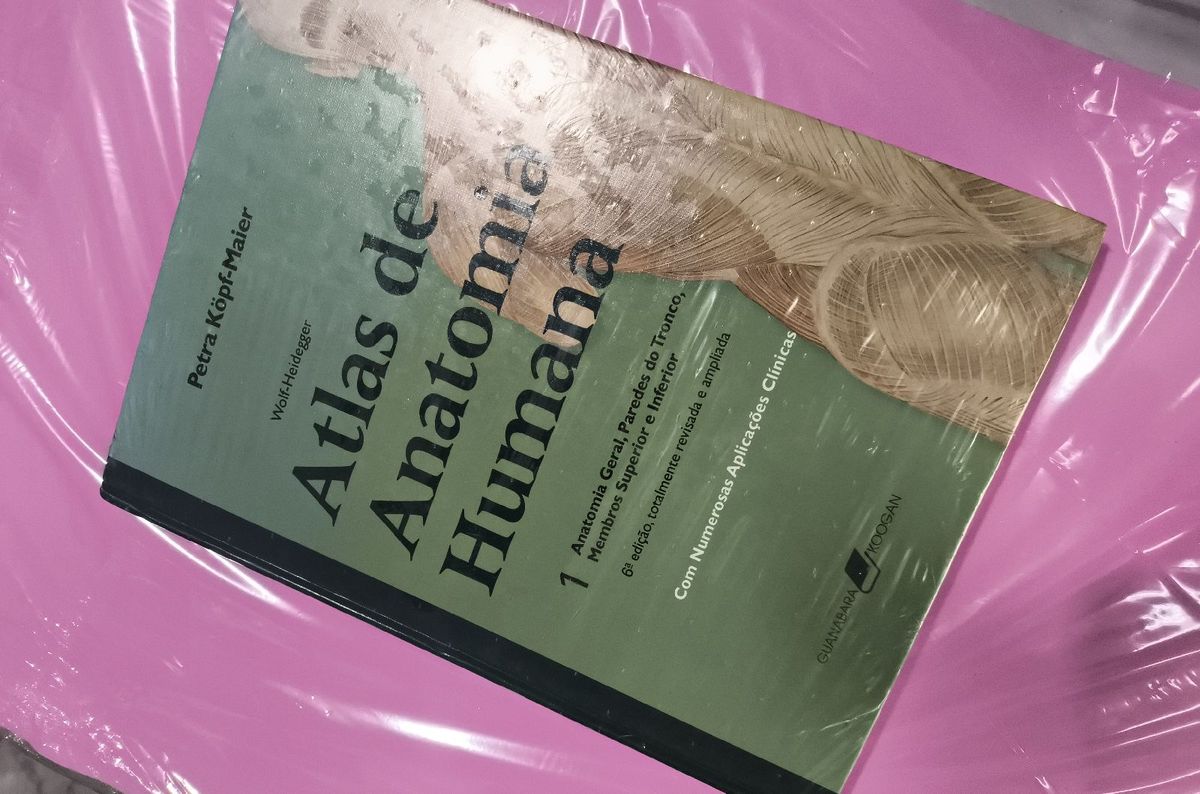 Atlas De Anatomia Humana Livro Guanabara Koogan Nunca Usado 113683382