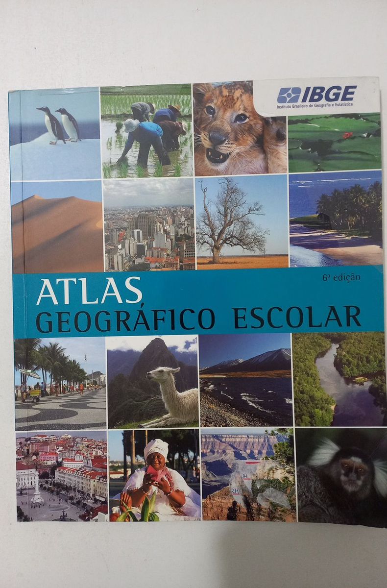 Atlas Geográfico Escolar | Cacareco Ibge Usado 112912647 | enjoei