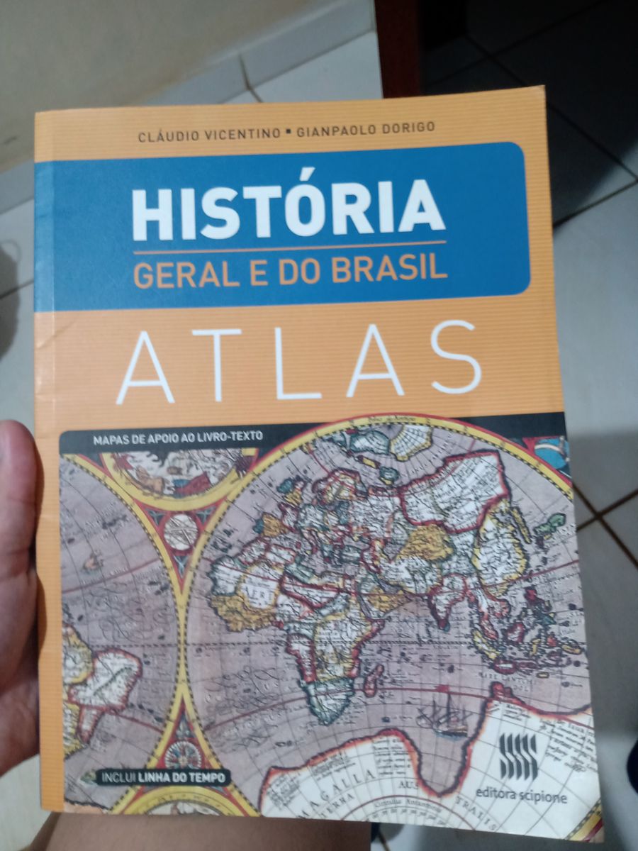 Atlas História Geral e do Brasil | Livro Usado 84581174 | enjoei