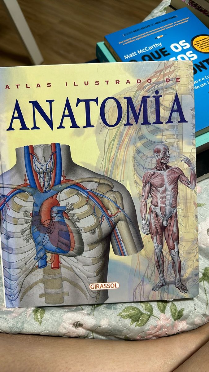 Atlas Ilustrado de Anatomia | Livro Girassol Usado 107390661 | enjoei