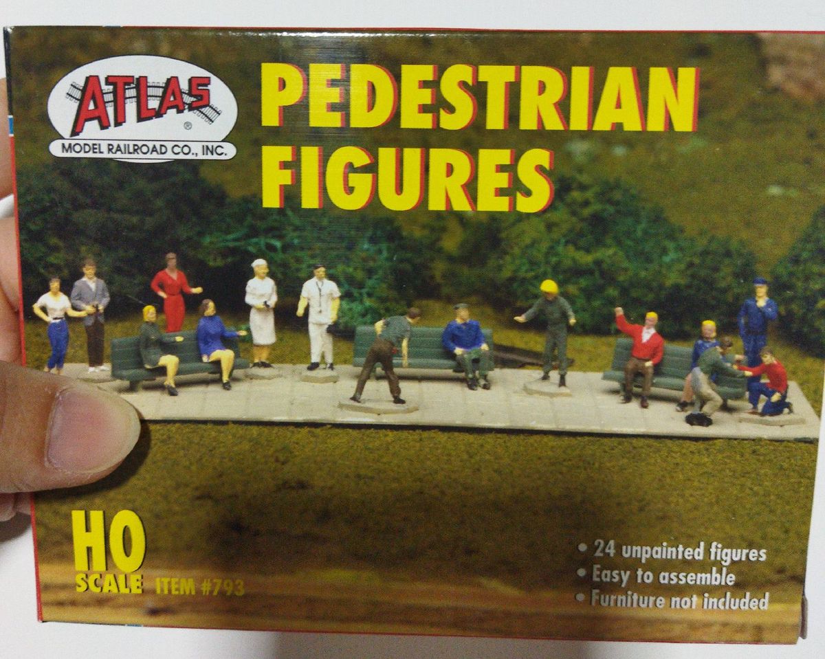 Atlas Model Pedestrian Figures | Item Infantil Atlas Model Railroad Co ...