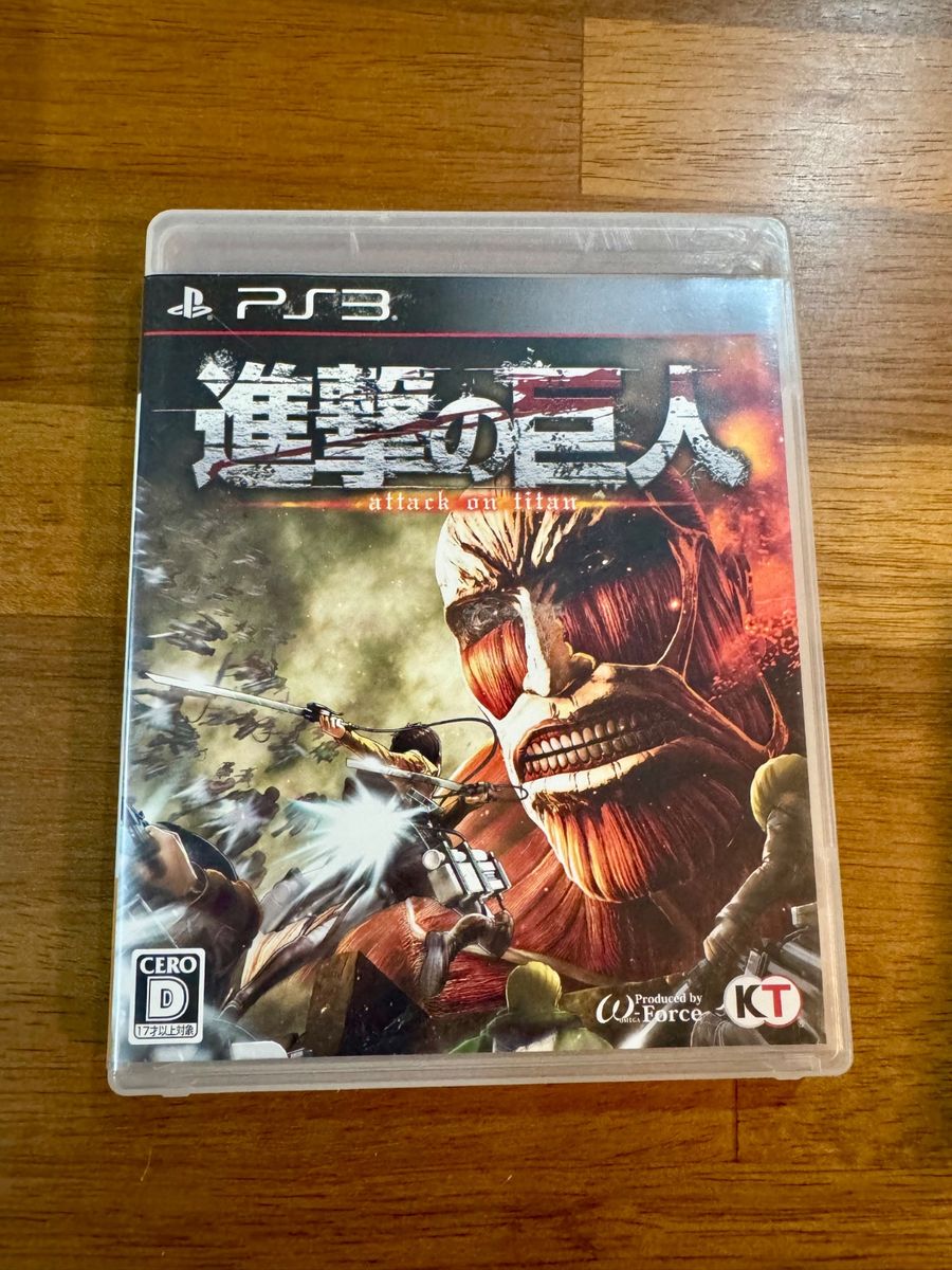 Attack On Titan Ps3 Shingeki No Kyojin Playstation 3 - Japonês | Jogo ...