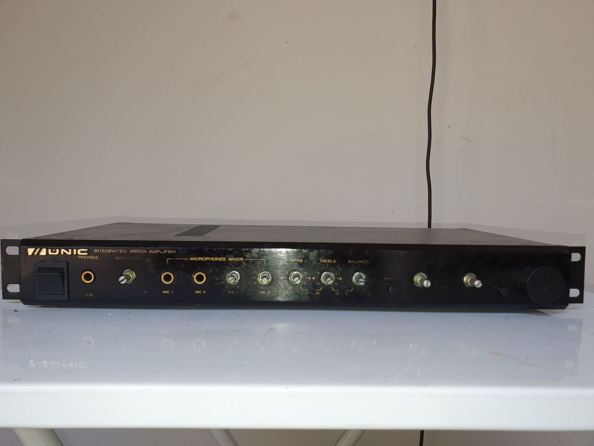Aunic Amplicifador Mixer. Ac-800 | Item de Música Aunic Usado 69024520 ...