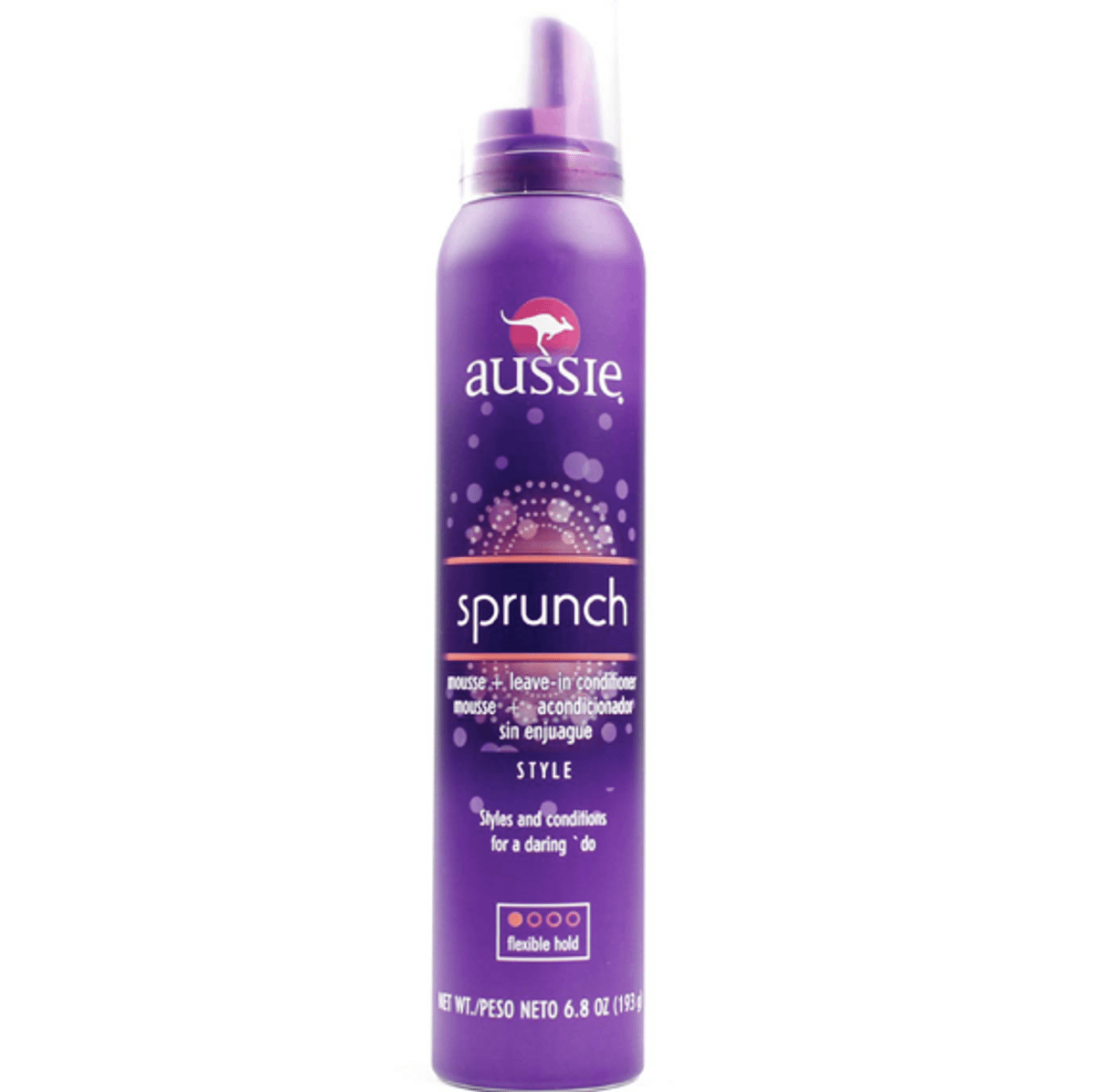 Aussie Sprunch Mousse And Leave-in Conditioner - 6.8 Oz | Produto p ...