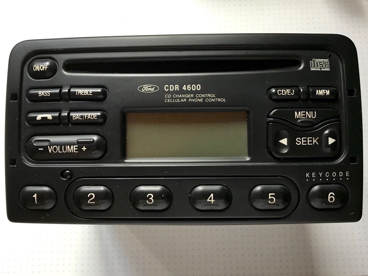 Auto Rádio Original Ford Cdr4600 | Carro Ford Visteon Usado 39970172 ...