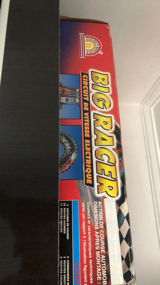 Autorama Big Racer Circuit Eletrique | Brinquedo Autorama Usado ...