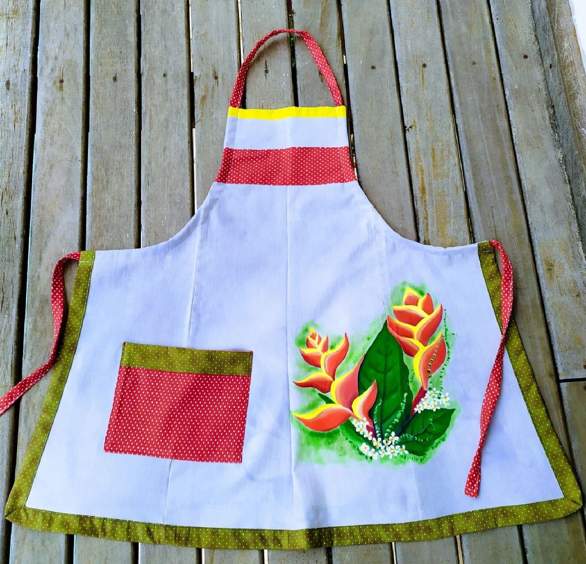 Avental Artesanal Jeans Customizado | Móvel de Cozinha Artesanal Nunca ...