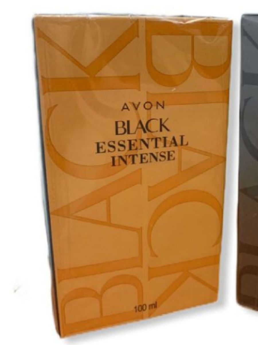 Avon Black Essential Intense | Perfume Masculino Avon Nunca Usado ...