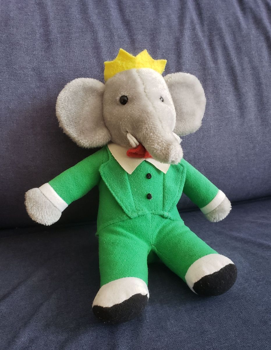 Babar Pelúcia Vintage | Pelúcia Macys Usado 63979532 | enjoei