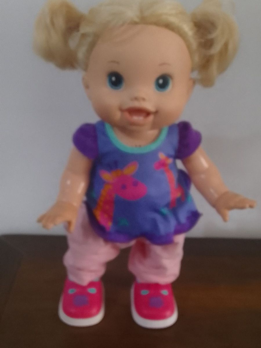 Baby Alive Que Anda, Fala Frases, Usada | Brinquedo Hasbro Usado ...