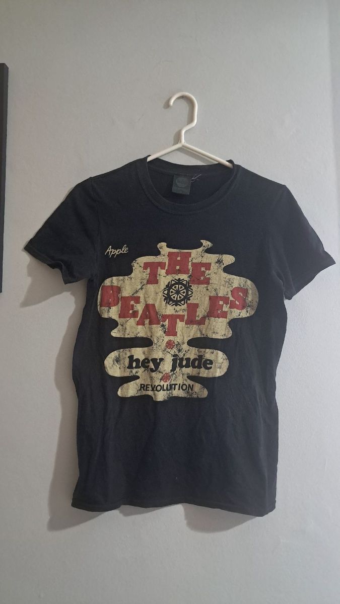 Baby Look Apple The Beatles Hey Jude | Blusa Feminina Apple Usado ...