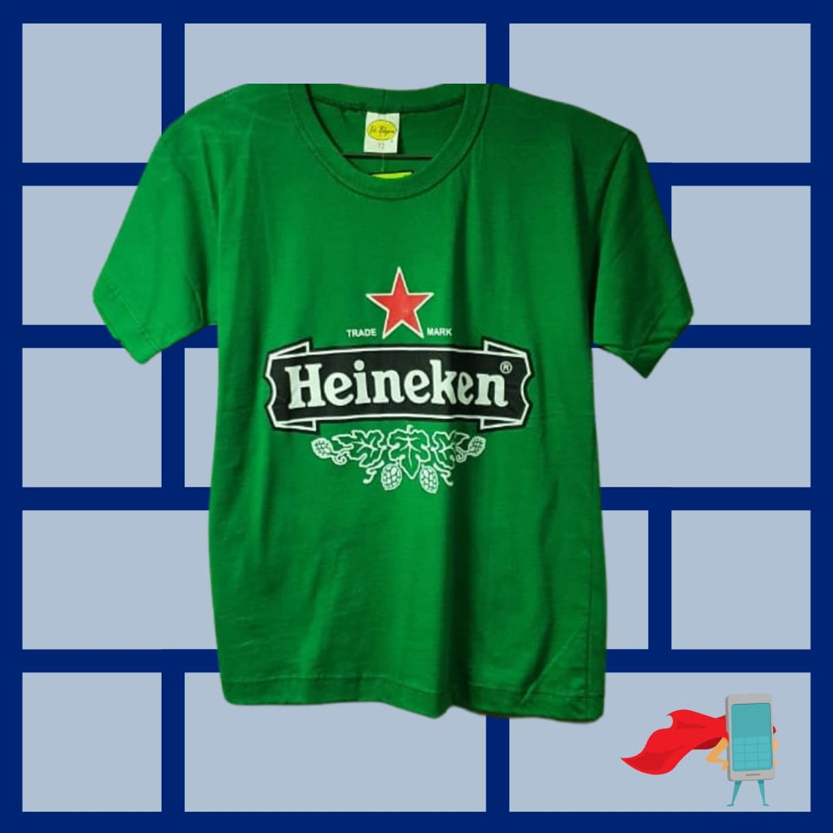 Baby Look Heineken | Camiseta Feminina Desapego Nerd Nunca Usado ...