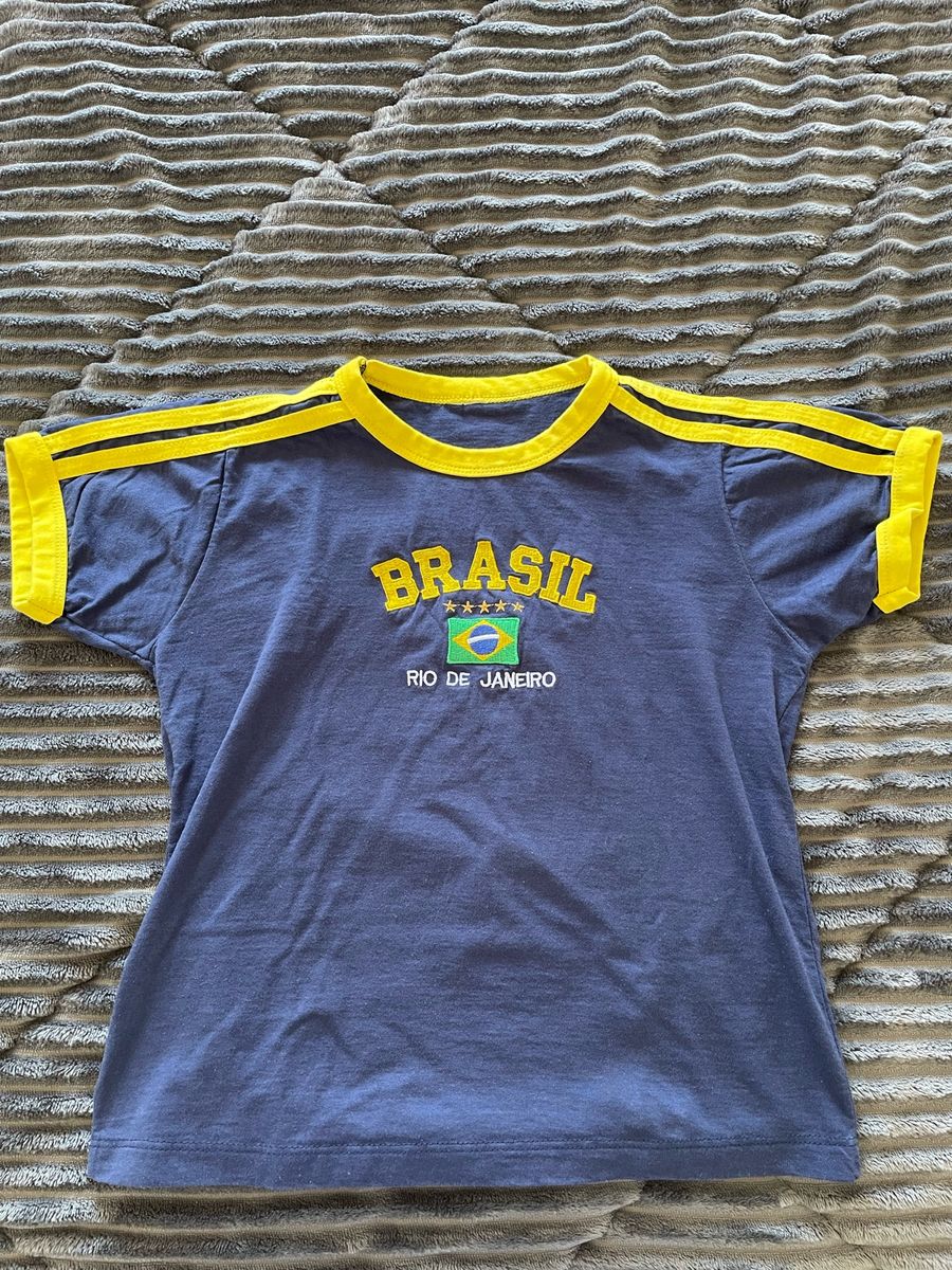 Baby Tee Brasil | Blusa Feminina Usado 110832139 | enjoei