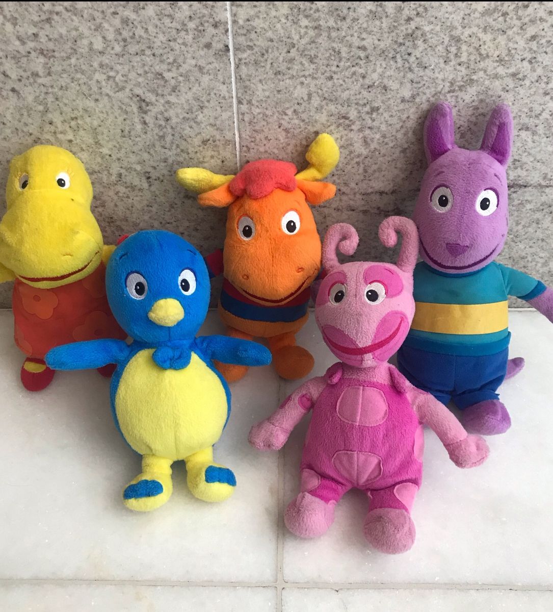 Backyardigans - Família Completa em Pelúcia | Pelúcia Usado 55238940 ...