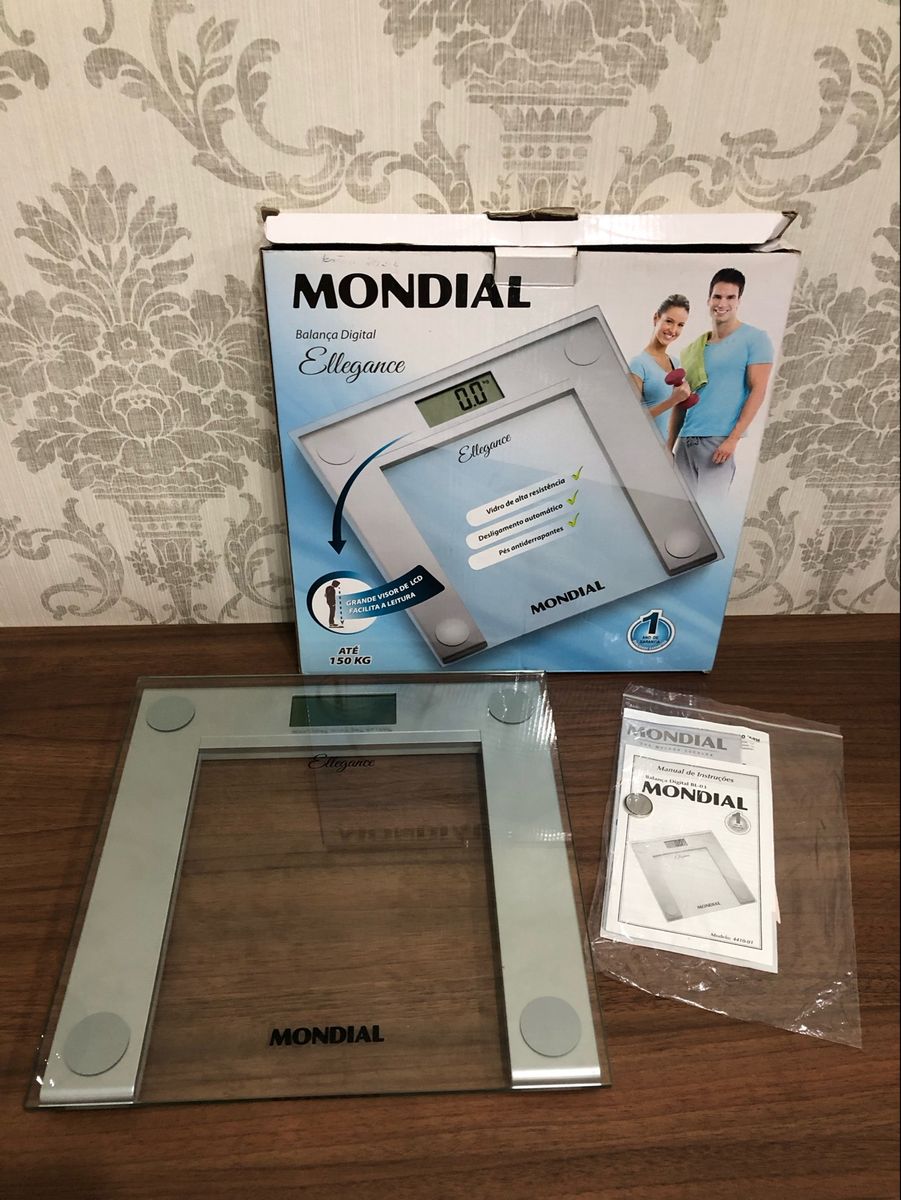 Balança Digital Mondial | Item p/ Esporte e Outdoor Mondial Usado ...
