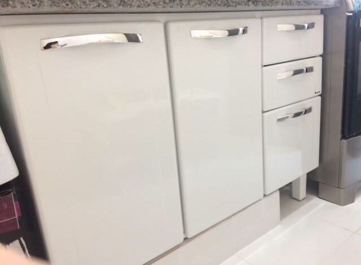 Balcão de Cozinha em Aço | Móvel de Cozinha Cozimax Usado 24575384 | enjoei