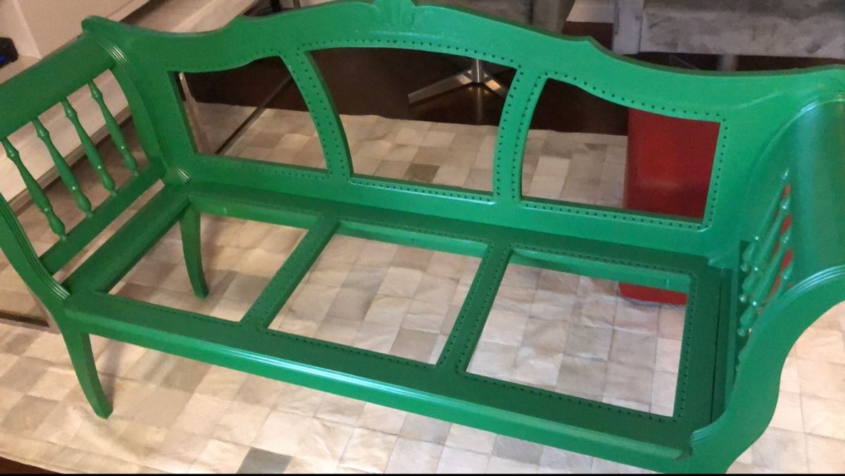 Banco Canapé | Móvel de Antiquário Usado 76242047 | enjoei