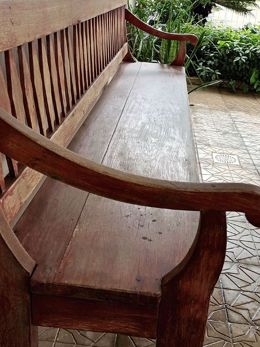 Banco Único | Móvel de Antiquário Usado 74652484 | enjoei