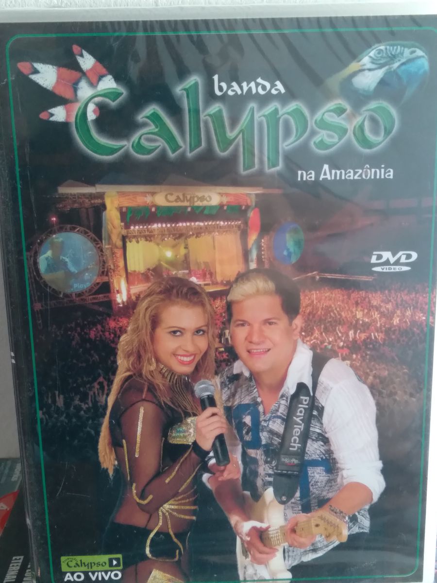 Banda Calypso Ao Vivo Na Amazonia Dvd Original Lacrado | Item de Música Banda Calypso Ao Vivo Na ...