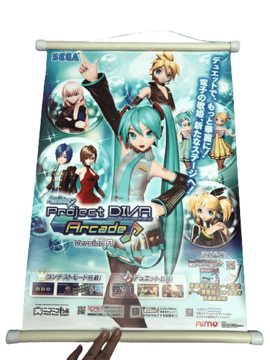 Banner Project Diva Arcade | Brinquedo Banner Usado 91517433 | enjoei
