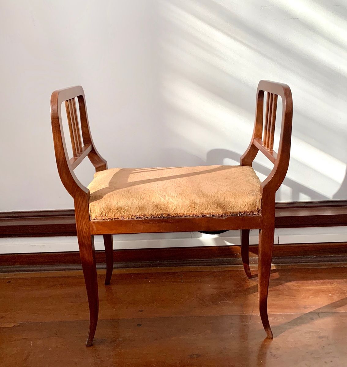 Banqueta Art Deco Um Banco Único de Época | Móvel Antiguesas Usado ...