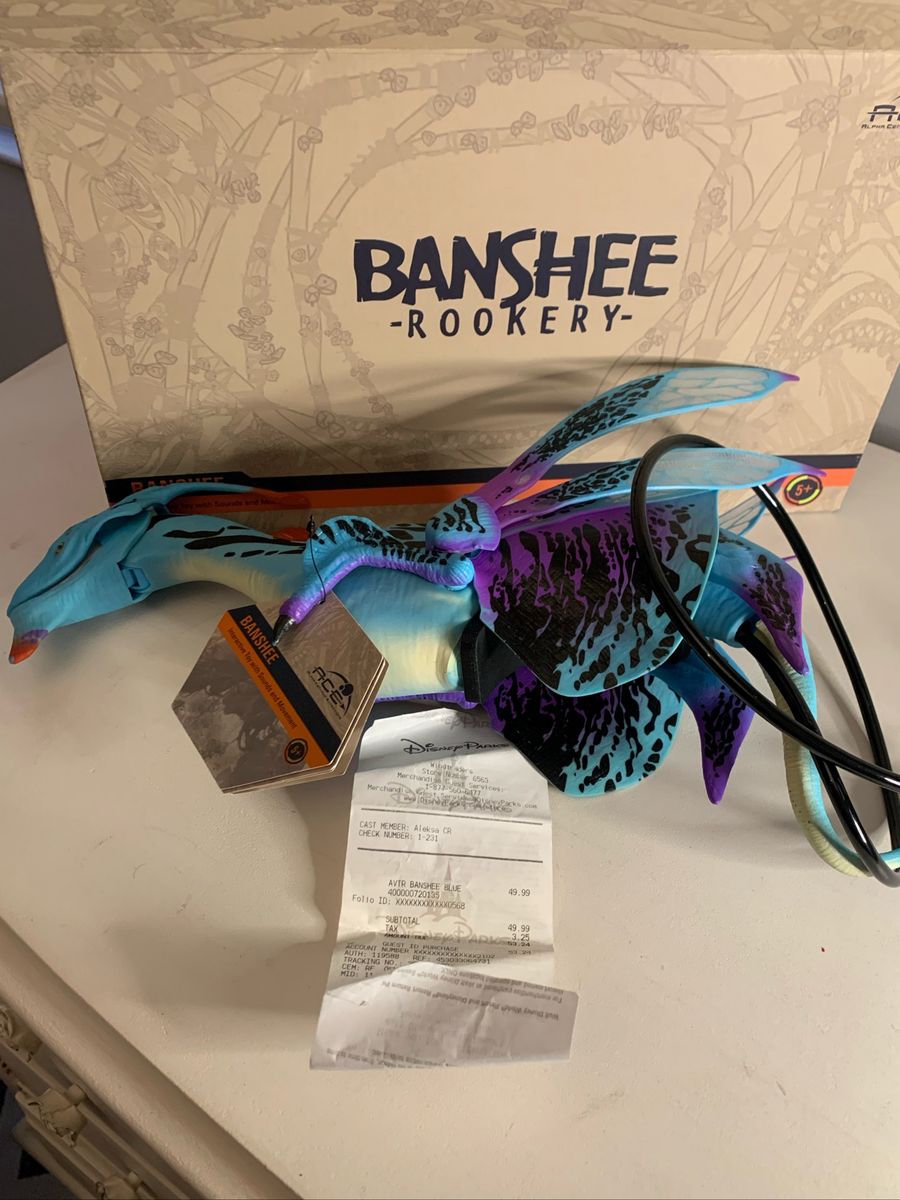 Banshee Azul com Etiqueta e Na Caixa | Brinquedo Disney Usado 57848966 ...