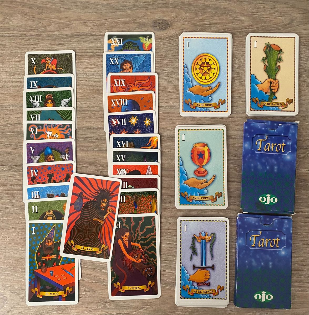 Baralho de Tarot 78 Cartas | Item de Papelaria Ojo Usado 82509283 | enjoei