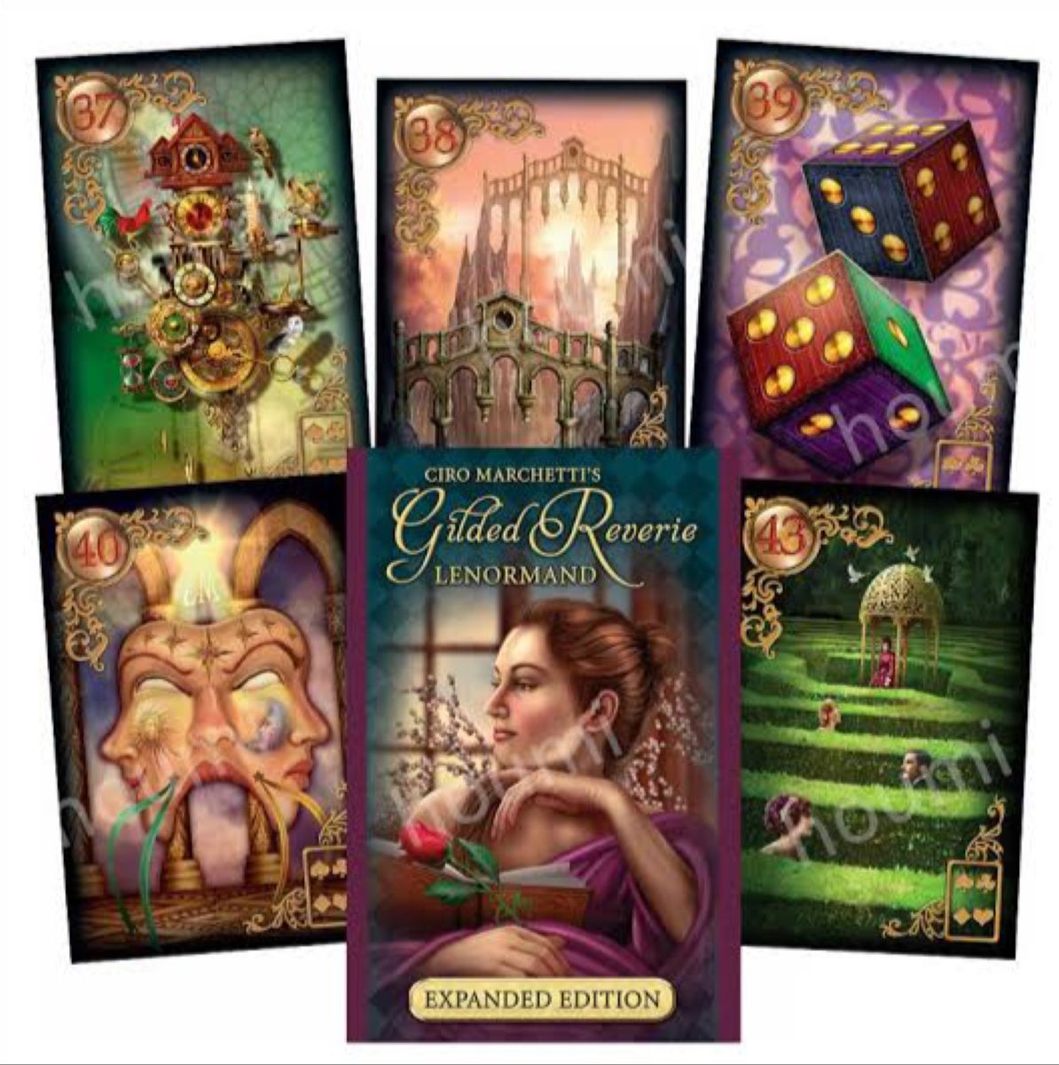 Baralho Lenormand Gilded Reverie Expanded Edition - Tarot | Livro ... Baralho Lenormand Gilded Reverie Expanded Edition - Tarot | Livro ...