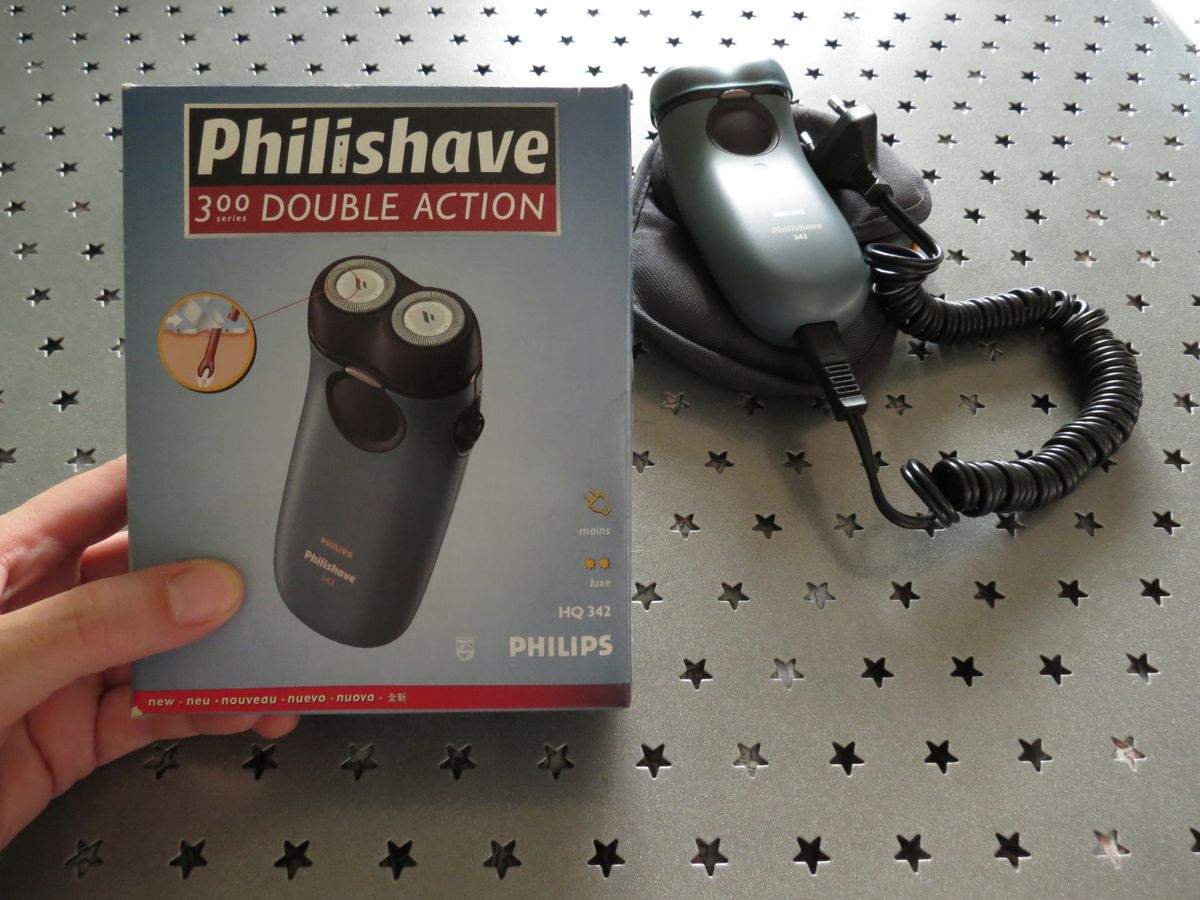 Barbeador Philips 300 Double Action | Produto Masculino Philips Usado ...