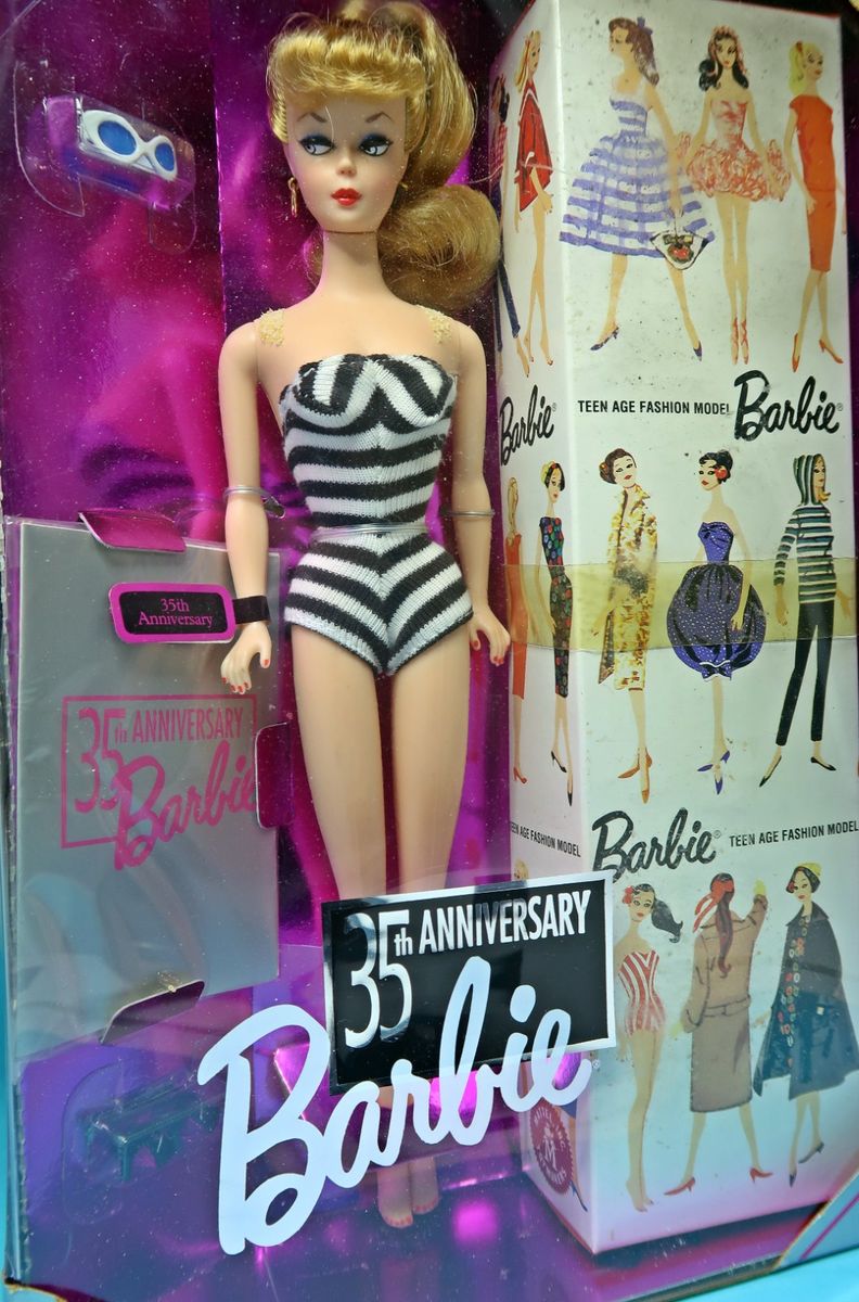 Barbie 1959 Aniversario de 35 Anos da Barbie - Item de Colecionador ...
